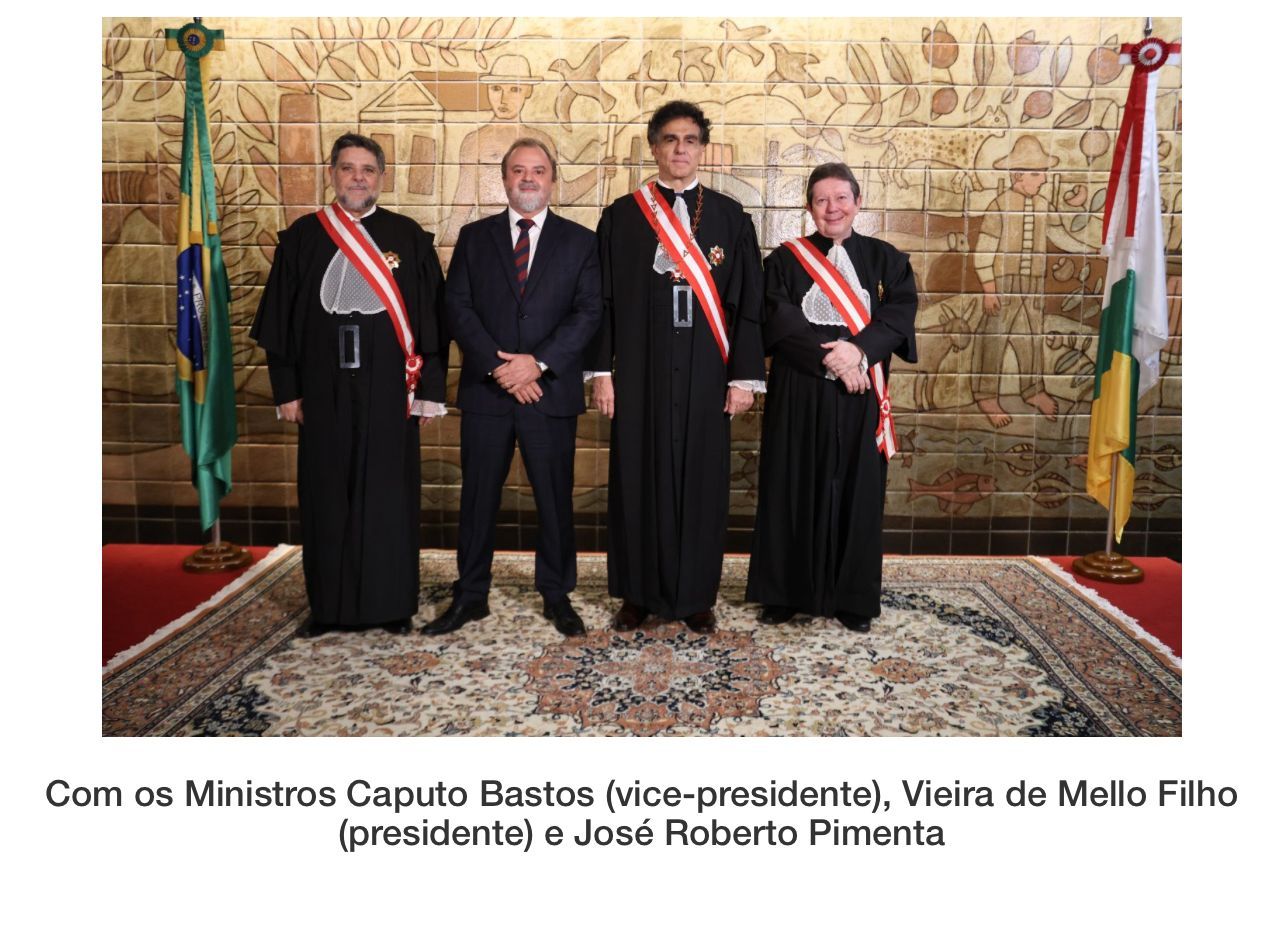 Assessor Jurídico da AEPET participa da cerimônia de posse da nova gestão do TST - AEPET ...